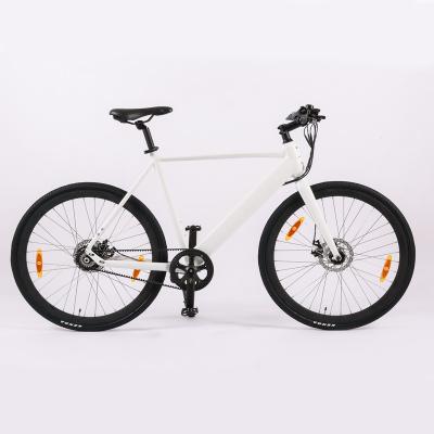 China Domanca City Adult Electric Bicycle 36V 700C 250W Rear Hub Motor with Hidden Battery for sale