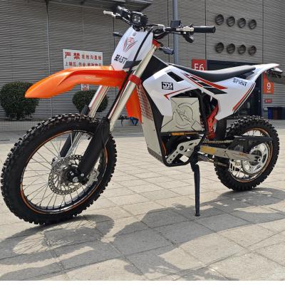 China 6061 Aluminum Alloy Frame 6000W 48V 40Ah Electric Dirt Bike for Adult Off Road for sale