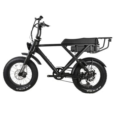 China 48V 20Ah Full Suspension Fat Tire Electric Bike 500W Rear Hub Motor 7 Speed for sale