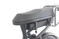 China Custom 2 Seat Electric Fat Tire Bike 48V 15AH Battery 20 Inch Bafang Motor for sale