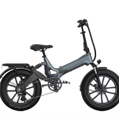 China 20 Inch Fat Folding Electric Bike 48V 500W Bafang Motor SHIMANO 7 Speed for sale