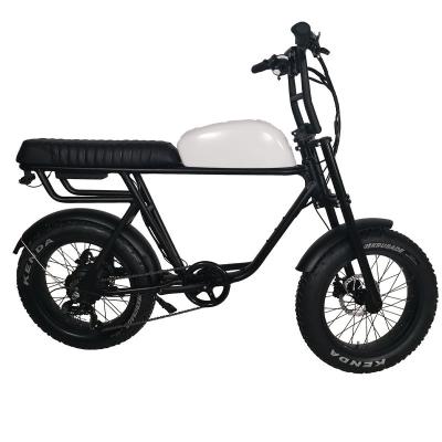 China Domanca 48V 20Ah Fast Speed Commuting Electric Bicycle 20x4 Fat Tire 7 Speed for sale
