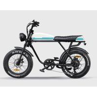 China Domanca 48V 20Ah Fast Speed Commuting Electric Bicycle 20x4 Fat Tire 7 Speed for sale