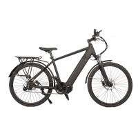 China 36V 10Ah Hidden Lithium Battery Electric Cycle 26 Inch with LCD Display and Mid Drive Motor for sale