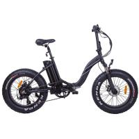 China Red Portable Folding Electric Bike 20 Inch Snow Fat Tire 48V 13Ah Battery Foldable Ebike OEM for sale