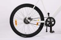 China 700C Aluminum Alloy Electric Bike 36V 9.6Ah Mid Motor for Commuting for sale