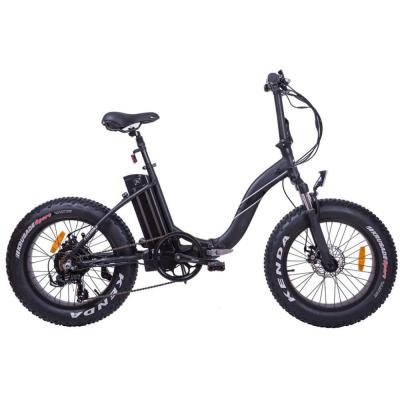 China Portable Folding Ebike 26x4.8 Fat Tire 36V 15Ah Lithium Battery OEM Customizable for sale