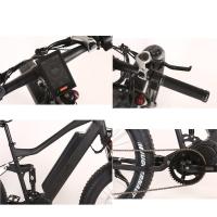 China 48V 1000W Mid Drive Electric Bike 26 Inch Fat Tire 7 Speed Disc Brake 30-50km/h for sale