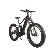 China Domanca 48V 10Ah Full Suspension Fat Tire Electric Bicycle 26x4 Inch 70-80 Nm Torque 7 Speed for sale