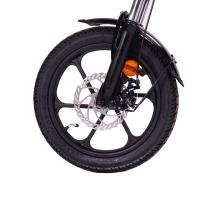 China Mini Folding Electric Silver Bike 36V 13Ah 20 Inch Ebike Torque 30-50 Nm for sale