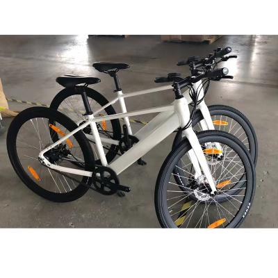 China Standard Style Carbon Belt Drive EBike LCD Display Electric Bike 36V 9.6AH for sale