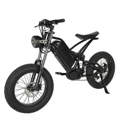 China 750W 48V Electric Dirt Bike for Adults 60 km Range CE FCC Rohs Certified for sale