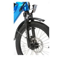 China 26 Inch Folding Electric Bike 36V 12.8Ah Lithium Battery 30-60km Range for sale