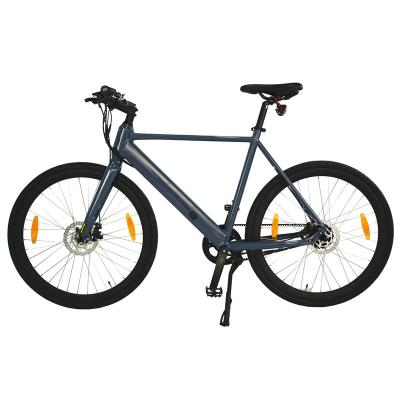 China Integrated Battery Pedelecs 700C Electric Hybrid Bike 36V 250W Belt Drive for Commute for sale