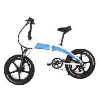 China DOMANCA 48V 20 Inch Electric Folding Bike 500W Rear Hub Motor Customizable for sale
