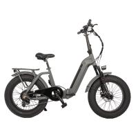China Aluminum Alloy Step Through Electric Bike 48V 500W 26 Inch Foldable Commuter for sale