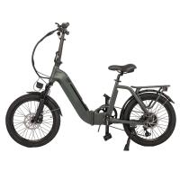 China 20x4.0 Fat Tire Electric Folding Bike 48V 250W Bafang Motor 7 Speed Shimano for sale