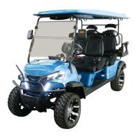 China 2024 48V 6 Seater Electric Golf Cart with Rear Hub Motor and Samsung Battery for sale
