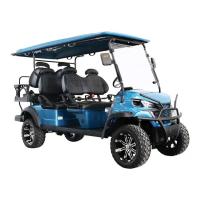China 2024 48V 6 Seater Electric Golf Cart with Rear Hub Motor and Samsung Battery for sale
