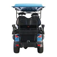 China 2024 48V 6 Seater Electric Golf Cart with Rear Hub Motor and Samsung Battery for sale