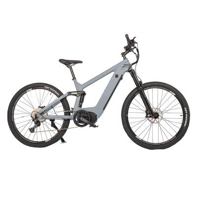 China 48V 750W Central Motor Electric Dirt Bike 26 Inch Aluminum Alloy Frame Rockshox Rear Shock for sale