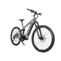 China 48V 750W Central Motor Electric Dirt Bike 26 Inch Aluminum Alloy Frame Rockshox Rear Shock for sale