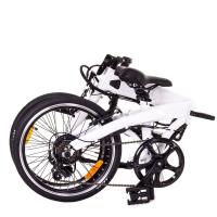 China Foldable Electric Bike 36V 12.8Ah Lithium Battery Torque 30-50 Nm Aluminum Alloy Frame for sale