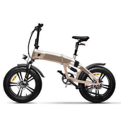 China DOMANCA 20-Inch 20x4.0 Fat Tyre Electric Folding Bike 48V 500W Bafang Motor for sale