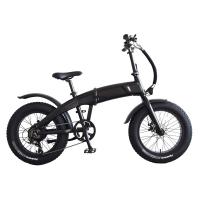 China 20 Inch Electric Folding Bike 48V 500W Fat Tire Ebike with 10.4Ah Samsung Lithium Battery for sale