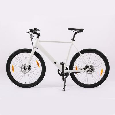 China Urban Electric Bike 36V 250W TRUCK Rear Drive Motor Carbon Belt Drive 700C Aluminum Frame for sale