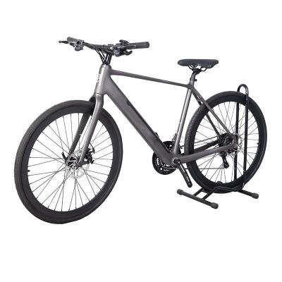 China Domanca EC3 Customized Electric Bicycle 36V 10Ah Carbon Fiber 700C 8 Speed Hydraulic Disc Brake for sale