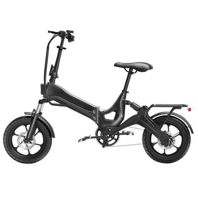 China 20 Inch Customized Multicolored Folding Fat Tire Electric Bike 48V 12.8Ah with Suspension Fork for sale