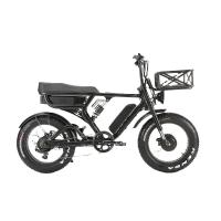 China 26 Inch Electric Bike 1000W Bafang Mid Drive Motor 48V 20Ah Battery Full Suspension E Bike for sale