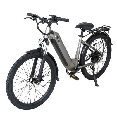 China 48V 500W Electric City Bike 26 Inch E-Bicycle with 10Ah Lithium Battery for sale