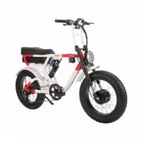 China 26 Inch Electric Bike 1000W Bafang Mid Drive Motor 48V 20Ah Battery Full Suspension E Bike for sale