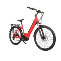 China Mid Drive Electric Hybrid Bike 7 Speed Gears 36V 250W Motor Urban Commuter for sale