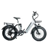 China Step-through City Ebike 26 Inch Aluminum Alloy Frame 48V 13Ah Lithium Battery 70-80 Nm Torque for sale