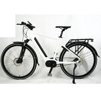 China Electric Hybrid Bike 36V 250W Aluminum Alloy Frame Belt Drive 5 Speed Internal Hub Gear for sale