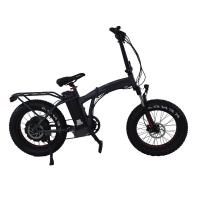 China 20 Inch Snow Fat Tire Electric Bike 26x4.8 Tire 48V 12.8Ah Battery 3H Charge for sale