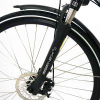 China Electric Hybrid Bike 36V 250W Aluminum Alloy Frame Belt Drive 5 Speed Internal Hub Gear for sale