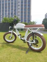 China Domanca 48V 10Ah OEM Electric Motorcycle with 20 Inch Fat Tire and Up Tube Battery for sale