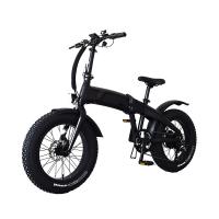 China 48V 10.4Ah Lithium Battery Electric Folding Bike 20x4.0 Fat Tire 500W Motor OEM for sale