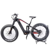China Carbon Fiber Electric Bicycle 1000W Full Suspension 48V 20Ah Lithium Battery 11 Speed for sale
