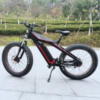 China 48V 750W Electric Fat Bike 26 Inch Carbon Fiber Cruiser with 13Ah Samsung Battery for sale
