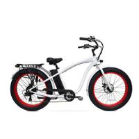 China Electric Beach Cruiser Bike 750W Motor 48V 13Ah Lithium Battery Fat Tire Chopper Hub Motor for sale