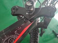 China 26 Inch Full Suspension Carbon Fiber Mountain Electric Bike 48V 750W Bafang Motor Disc Brake for sale