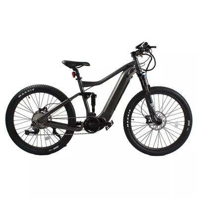 China 48V 750W Electric Mountain Bike 27.5 Inch 7 Speed All Terrain E Bike with Suspension for sale