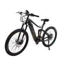 China 48V 750W Electric Mountain Bike 27.5 Inch 7 Speed All Terrain E Bike with Suspension for sale