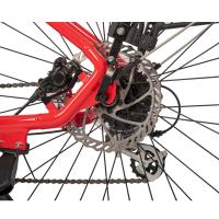 China Customized Red Electric Bike 36V 250W with 10.5Ah Hidden Battery Aluminum Alloy Frame for sale