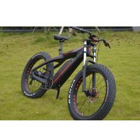 China 48V 750W Rear Hub Motor Full Suspension Carbon Fiber Frame MTB Electric Bicycle 80Nm Torque for sale